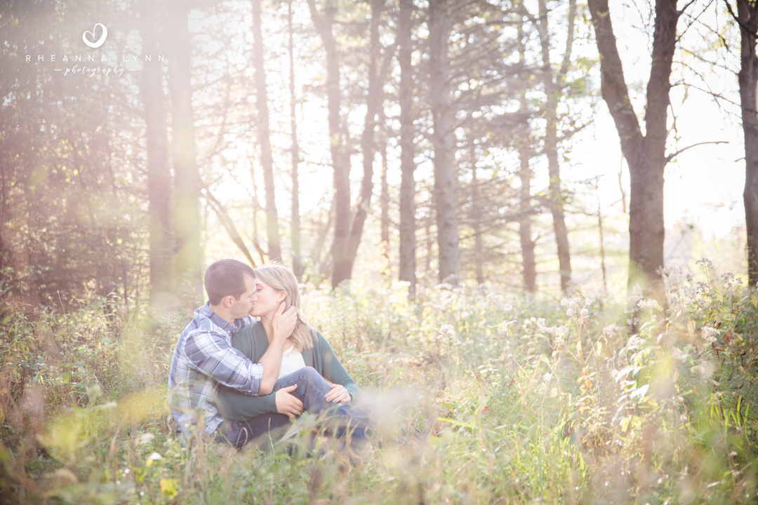 Tom & Sam | Lapham Peak Fall Engagement Session - Rheanna Lynn Photography