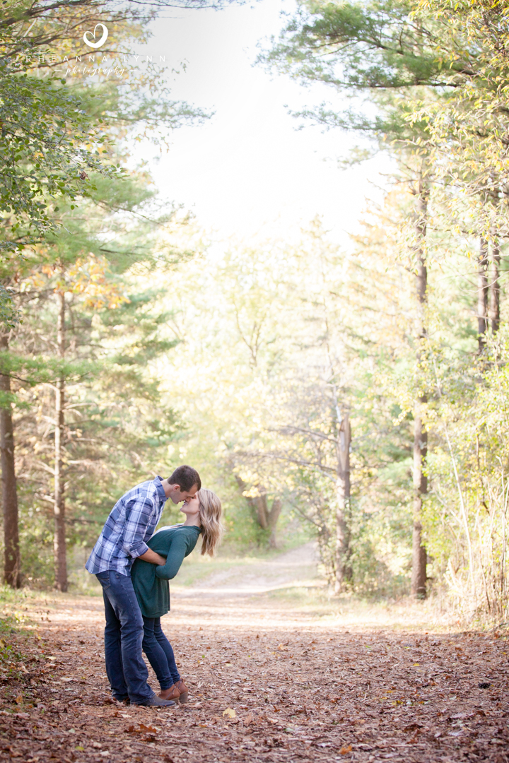 Tom & Sam | Lapham Peak Fall Engagement Session - Rheanna Lynn Photography