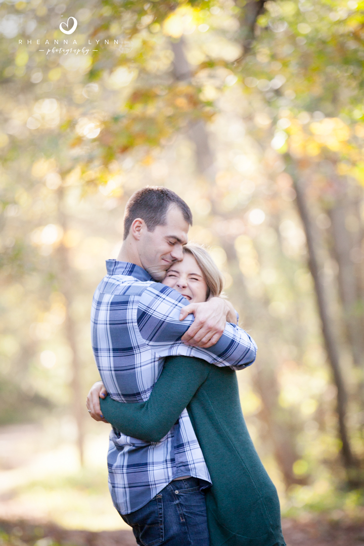 Tom & Sam | Lapham Peak Fall Engagement Session - Rheanna Lynn Photography