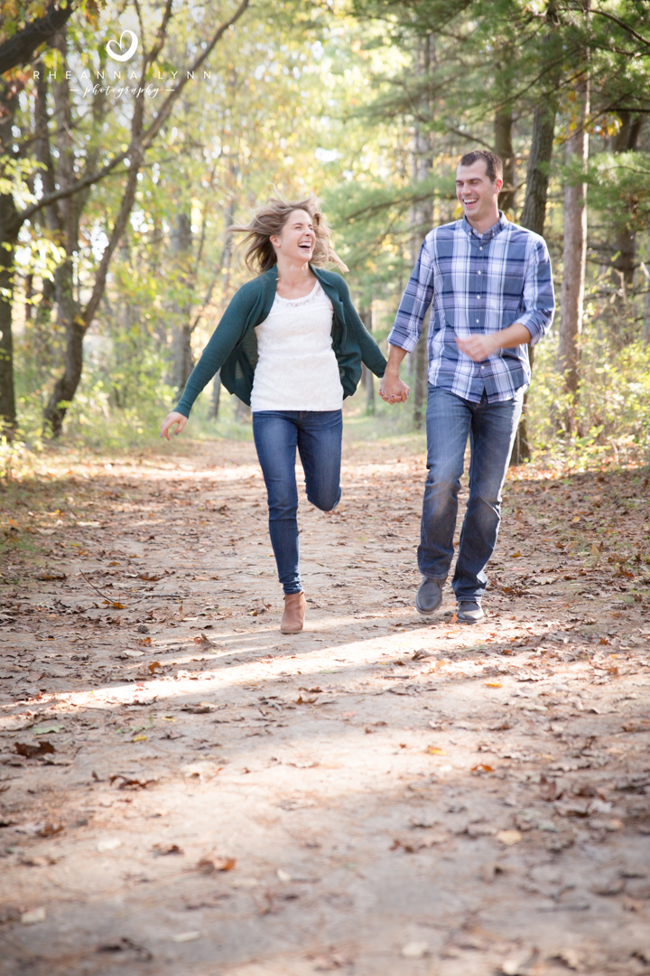 Tom & Sam | Lapham Peak Fall Engagement Session - Rheanna Lynn Photography