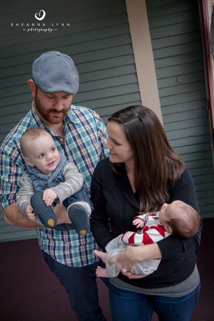 August Turns One | Stevens Point Family Session - Rheanna Lynn Photography