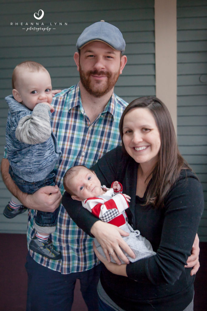 August Turns One | Stevens Point Family Session - Rheanna Lynn Photography