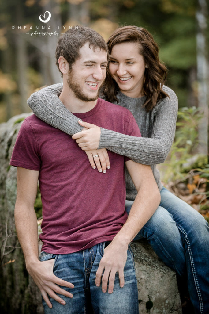 Taylor & Josh | Romantic Engagement Session at Rib Mountain in Wausau ...