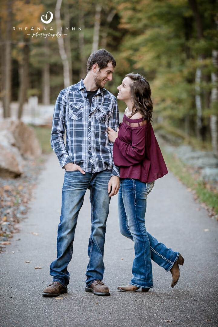 Taylor & Josh | Romantic Engagement Session at Rib Mountain in Wausau ...